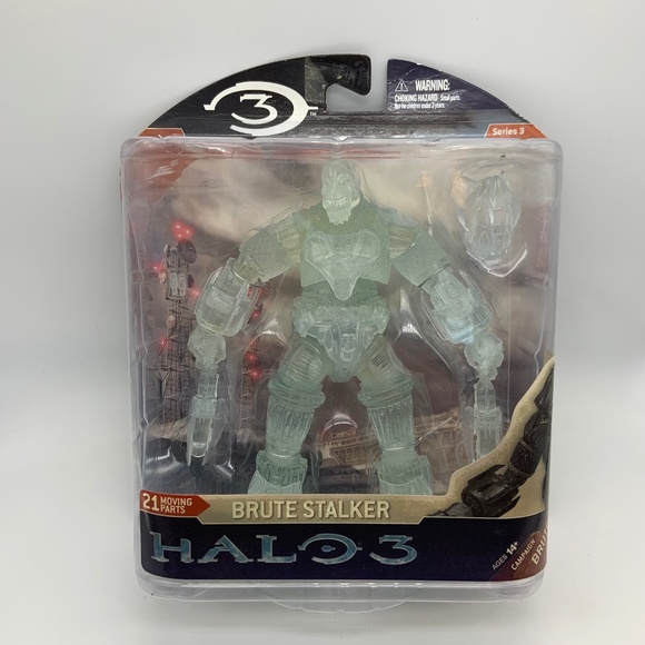 Halo | Accents | Halo 3 Mcfarlane Brute Stalker Active Camouflage ...